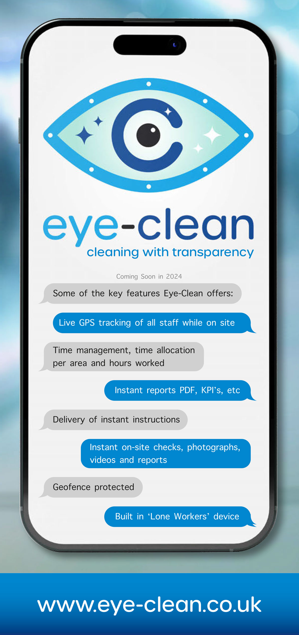 Eye-Clean: the global cleaning app transforming commercial hygiene ...